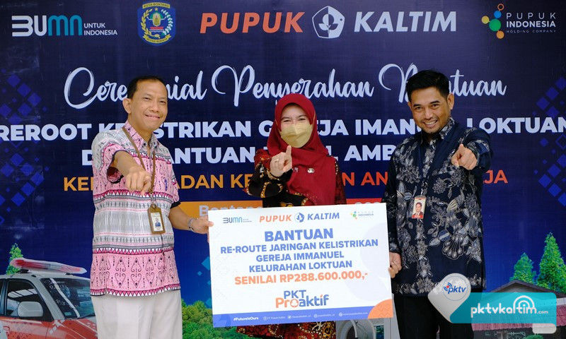 PKTV Kaltim - Optimalisasi Sarana Ibadah, Pupuk Kaltim Reroute Jalur ...